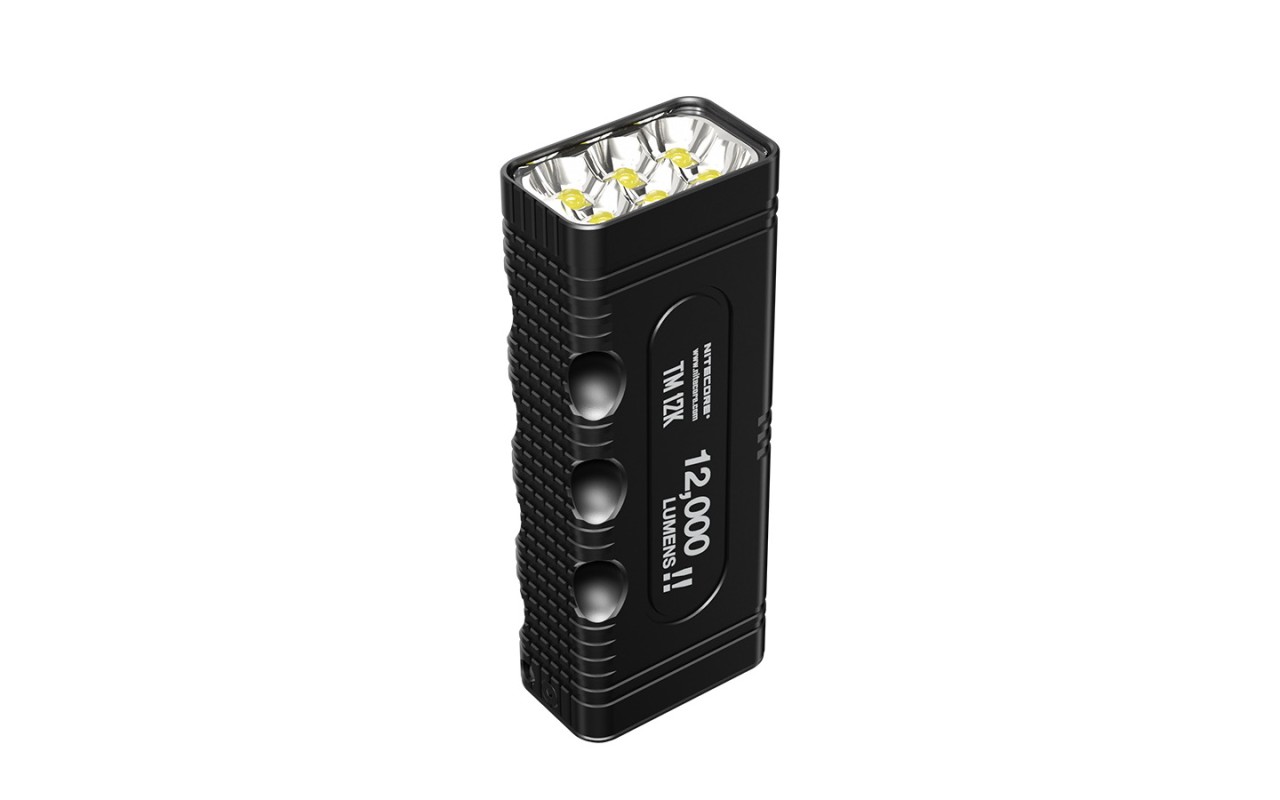 Nitecore TM12K 12000 Lumens Tiny Monster Rechargeable LED Flashlight in ...