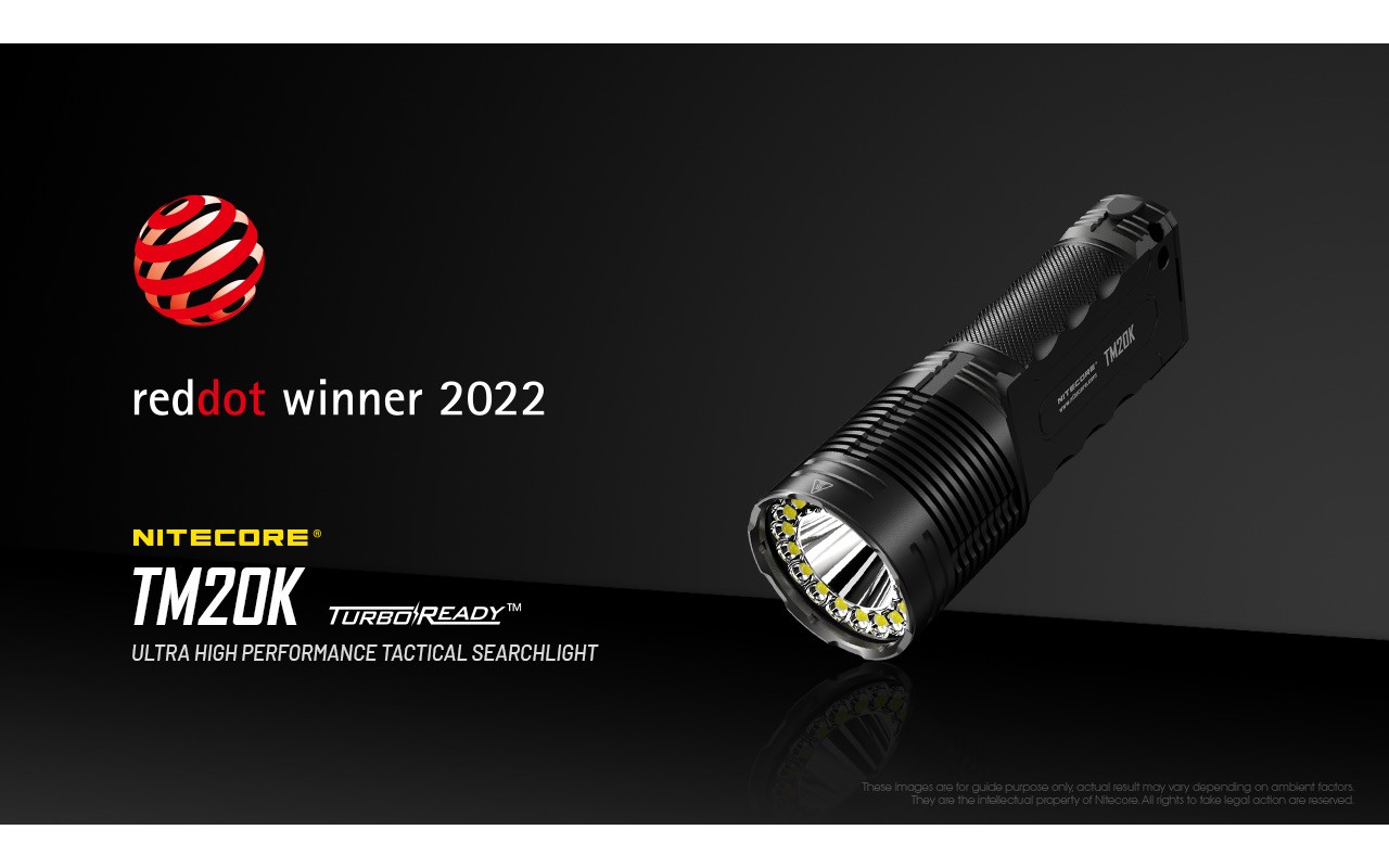 Nitecore TM20K - 20,000 Lumens Tiny Monster Flashlight - TM20K ...