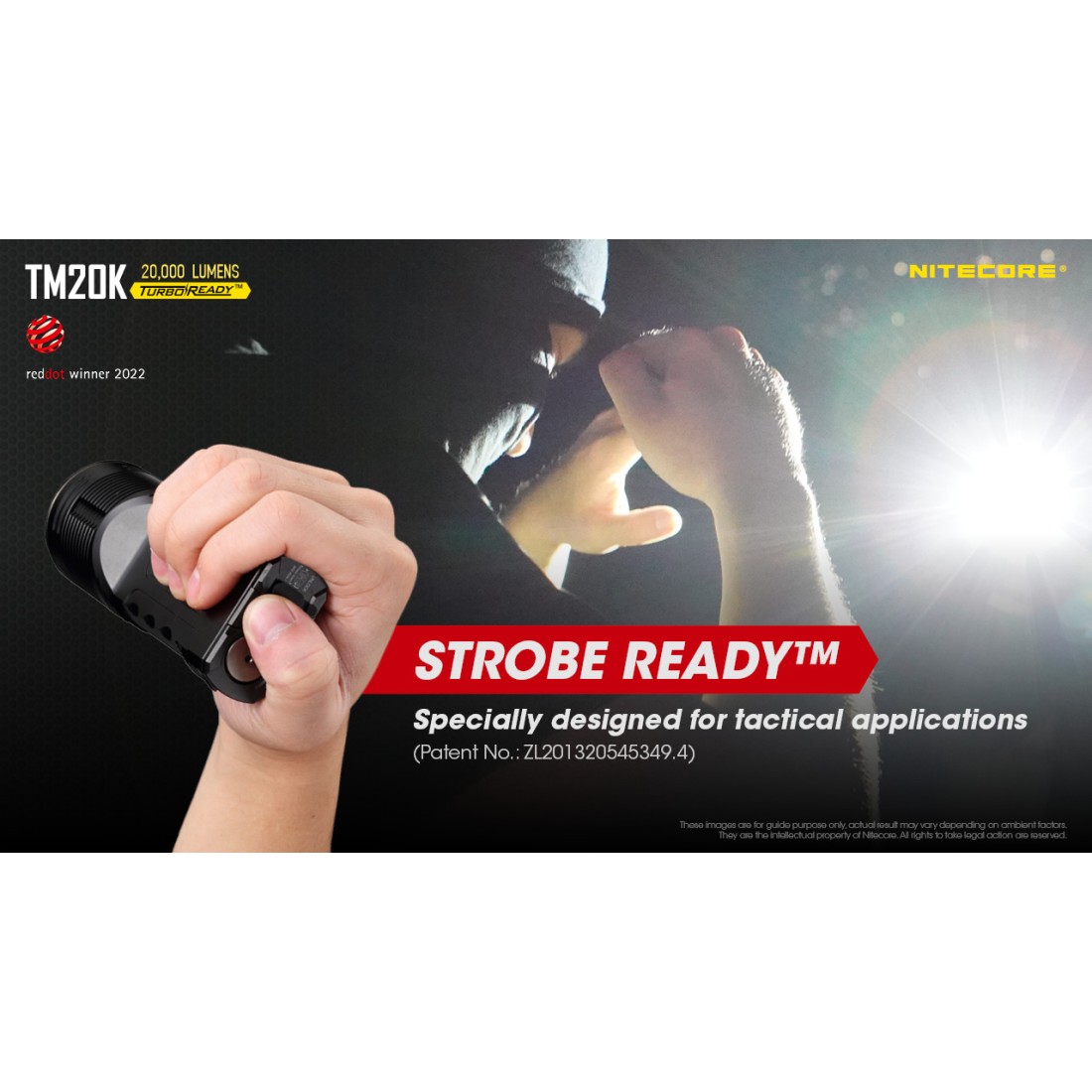 Nitecore TM20K - 20,000 Lumens Tiny Monster Flashlight - TM20K ...