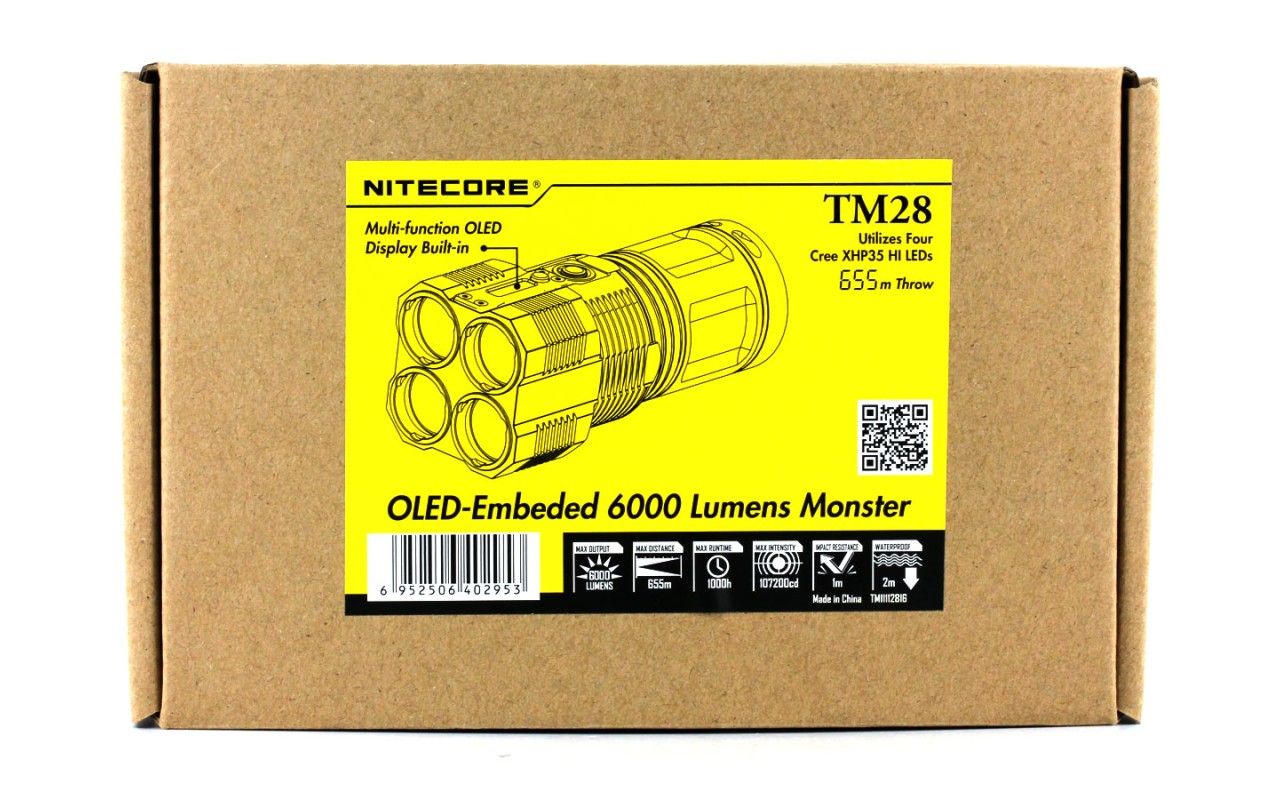 Nitecore TM28 SET - 6000 Lumens LED Flashlight in India - TM28 6000 ...