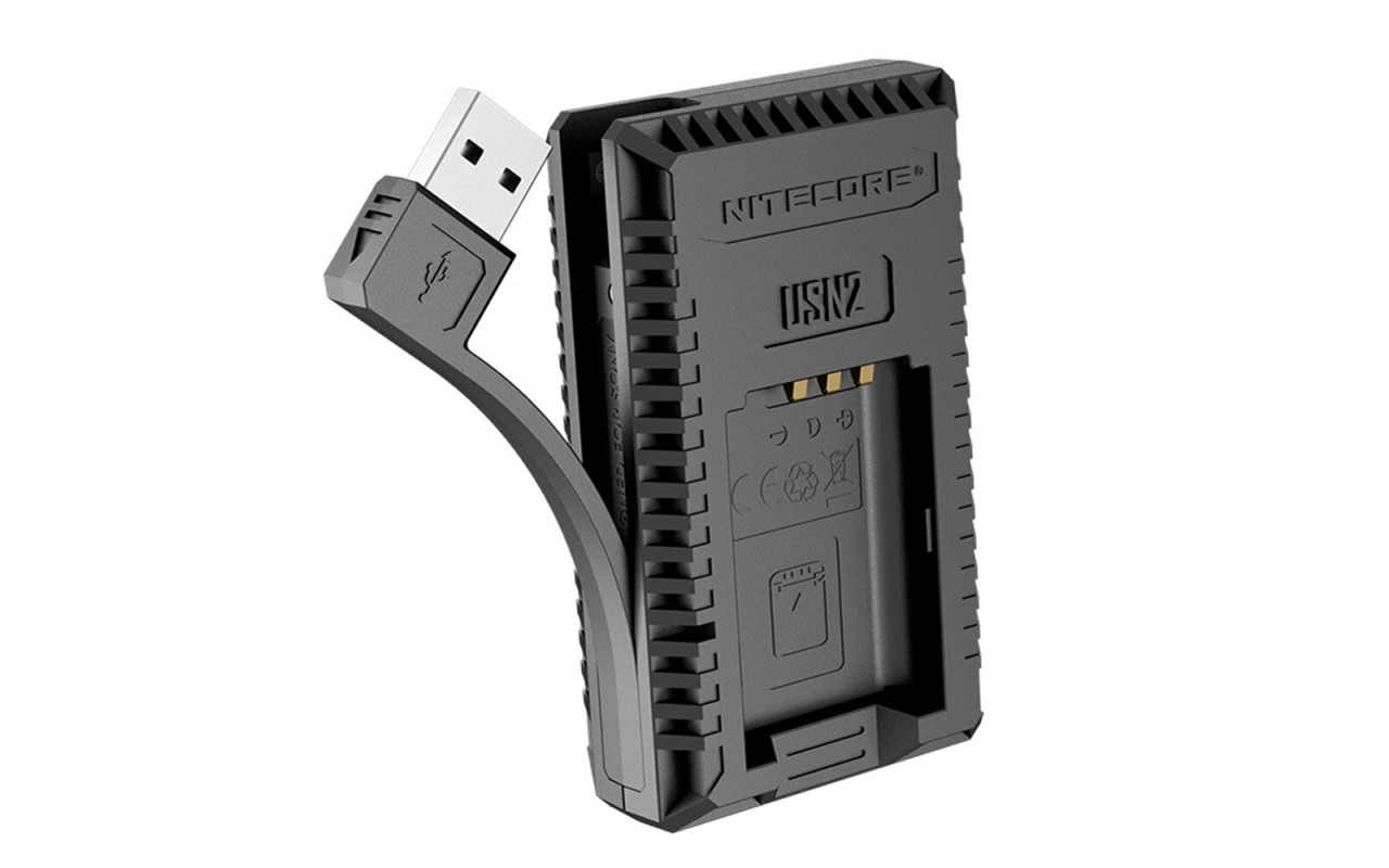 Nitecore USN2 Compact USB Travel Charger for Sony Camera Batteries ...