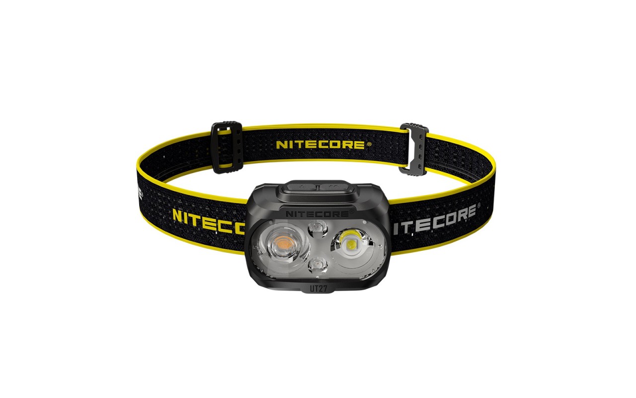 Nitecore UT27 Pro Elite Headlamp - 520 Lumens Dual Beam, USB-C ...