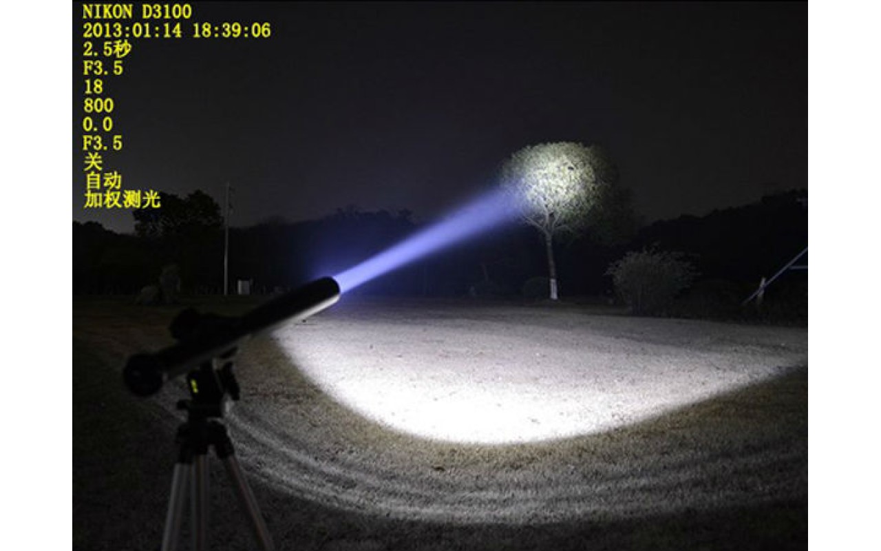 Baseball Bat LED Flashlight Security Baton - Q5, AAA, 18650 - Baseball ...