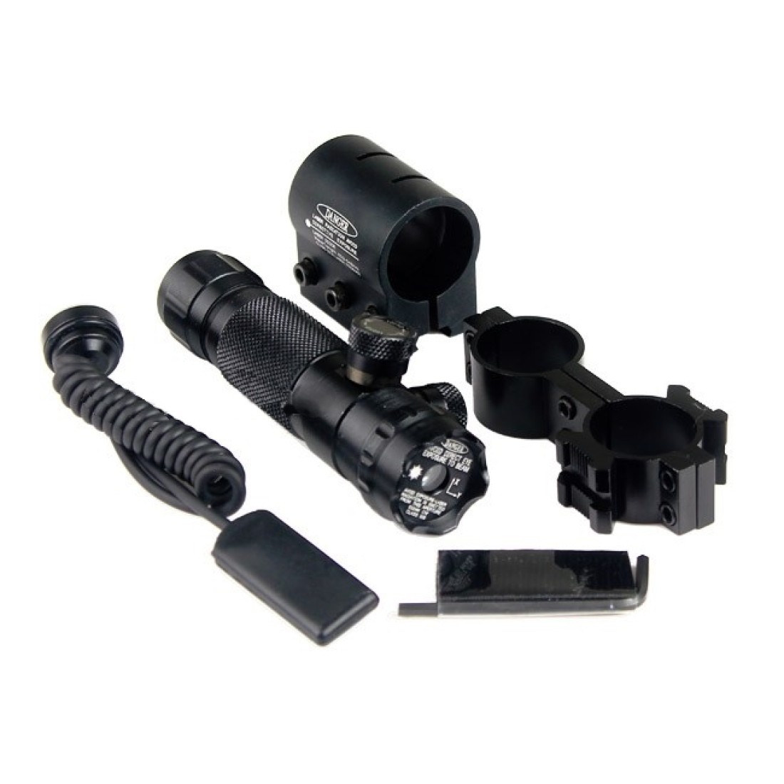 Tactical GreenLaser Sight Set with Weapon Mounts, Green Laser ...