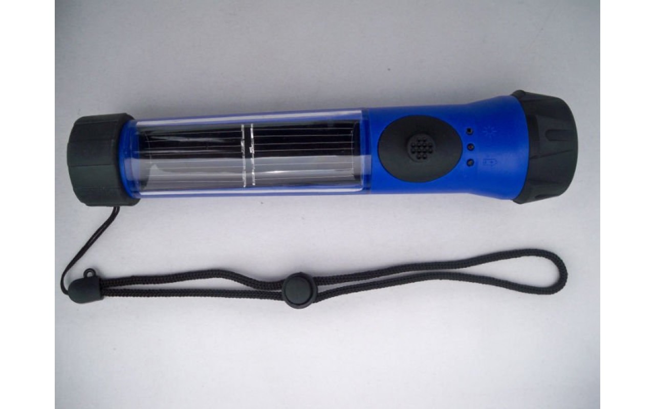 Solar LED Torch Light Waterproof, Hybrid Solar Lite, Solar Flashlight ...