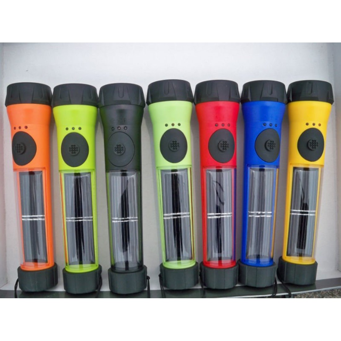 Solar LED Torch Light Waterproof, Hybrid Solar Lite, Solar Flashlight ...