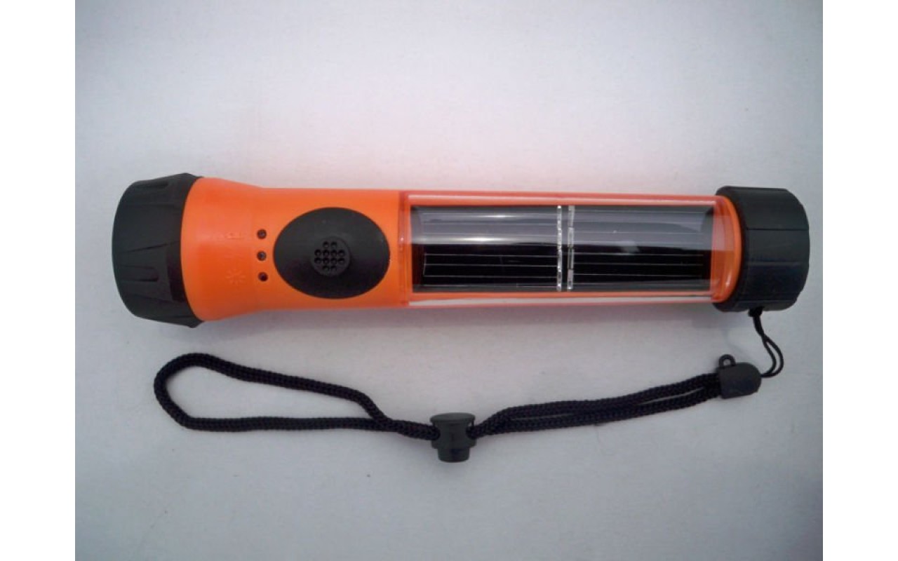 Solar LED Torch Light Waterproof, Hybrid Solar Lite, Solar Flashlight ...