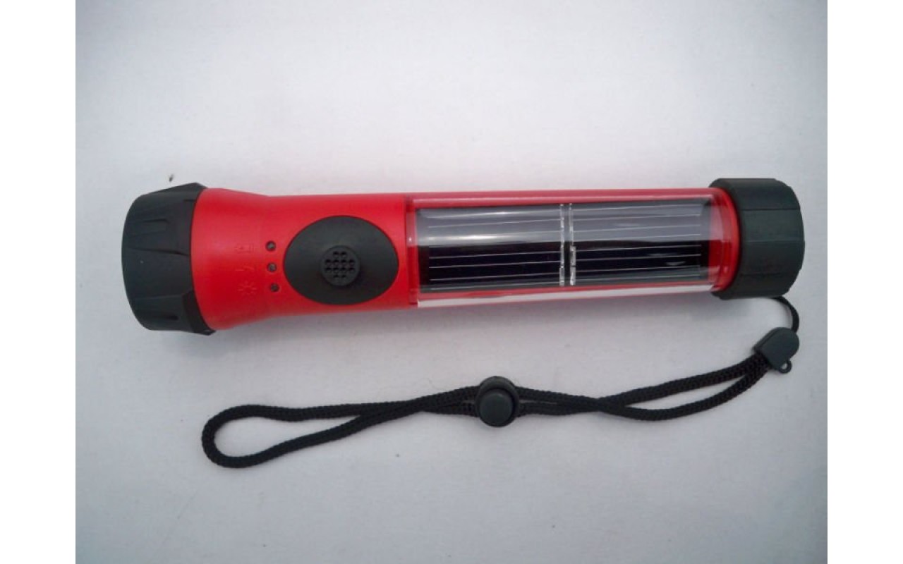 Solar LED Torch Light Waterproof, Hybrid Solar Lite, Solar Flashlight ...