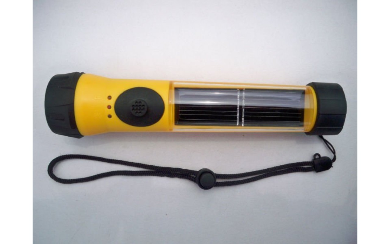 Solar LED Torch Light Waterproof, Hybrid Solar Lite, Solar Flashlight ...