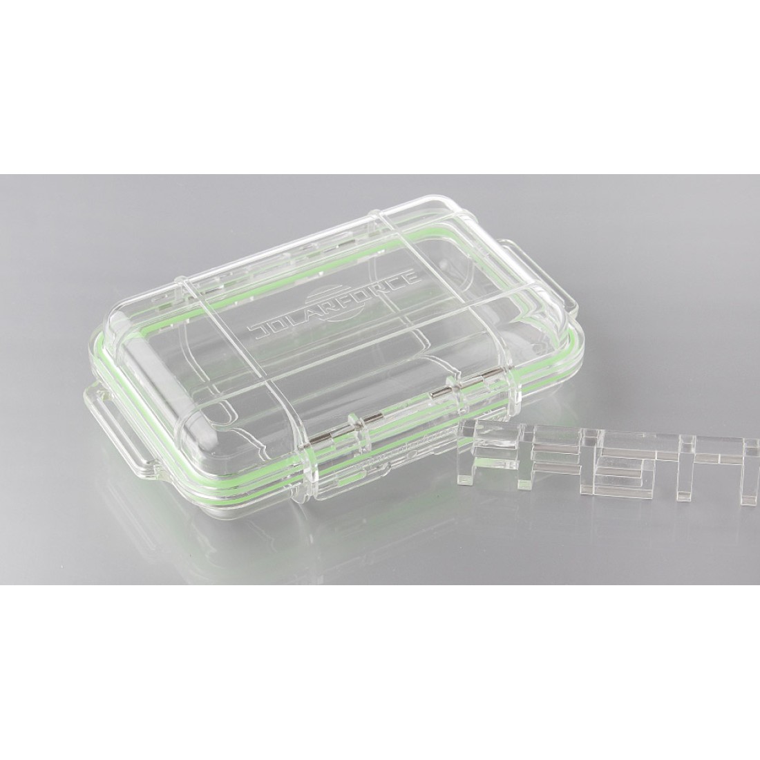 Solarforce Battery Storage Box, Plastic Case for 18650, CR123A ...