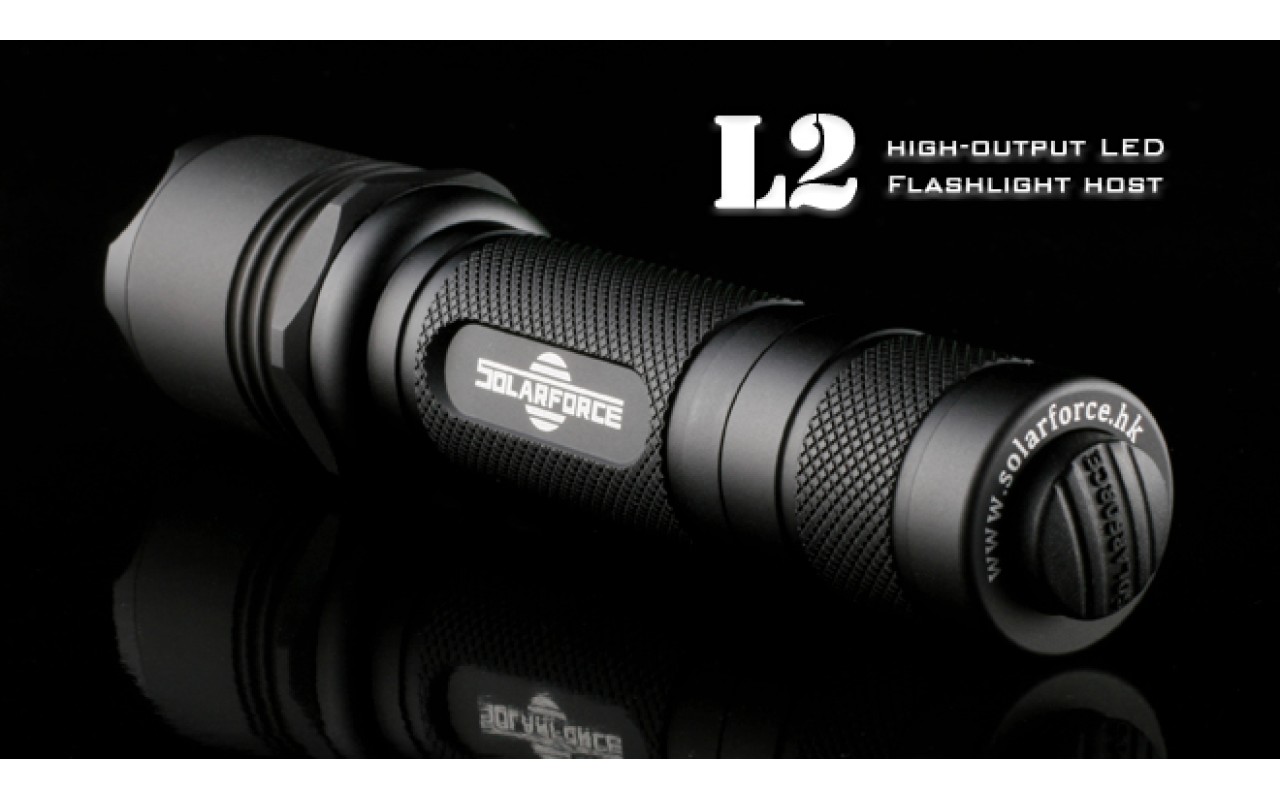 Solarforce L2 - DIY LED Flashlight Body (2017) - Lightorati, India