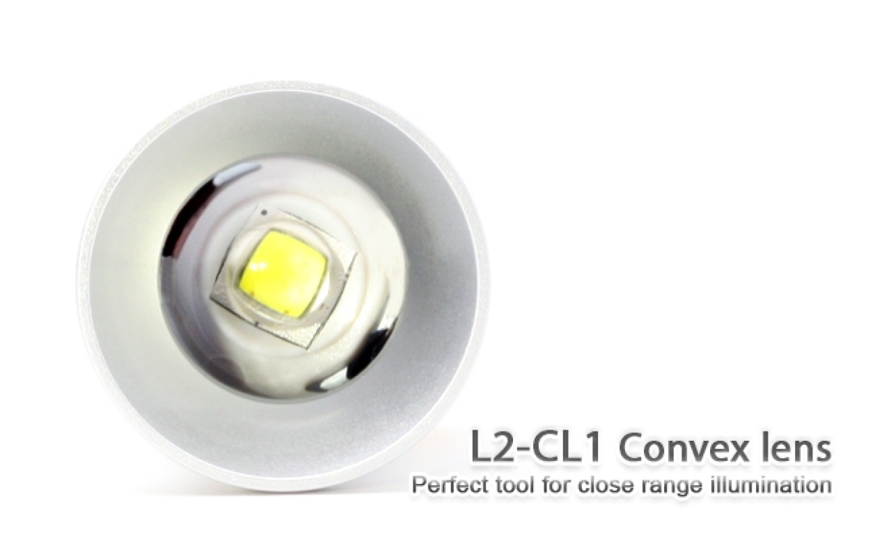 Solarforce L2-CL1 Convex Lens for L2 Series flashlights, torch lights ...
