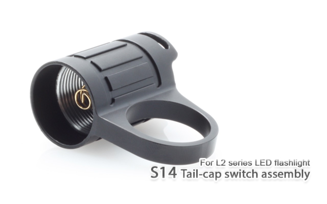 Solarforce L2-S14 Finger-Grip Tactical Tail Switch for L2 Series ...