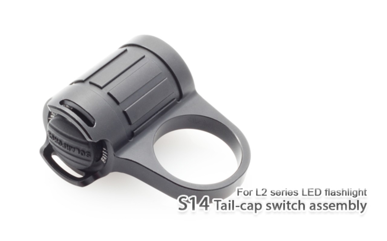 Solarforce L2-S14 Finger-Grip Tactical Tail Switch for L2 Series ...