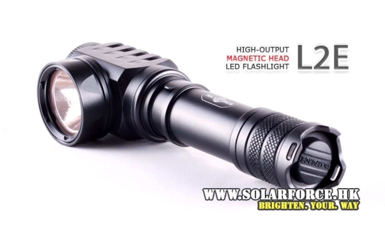 Solarforce L2E - DIY LED Flashlight Body (2017), Angle Light with ...