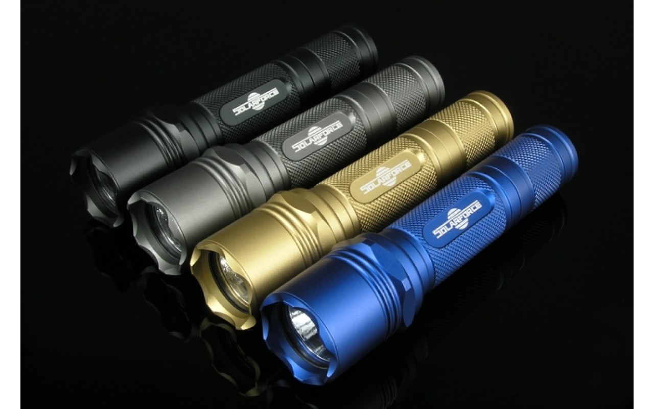 Solarforce L2P - DIY LED Flashlight Body (2017) - Lightorati, India