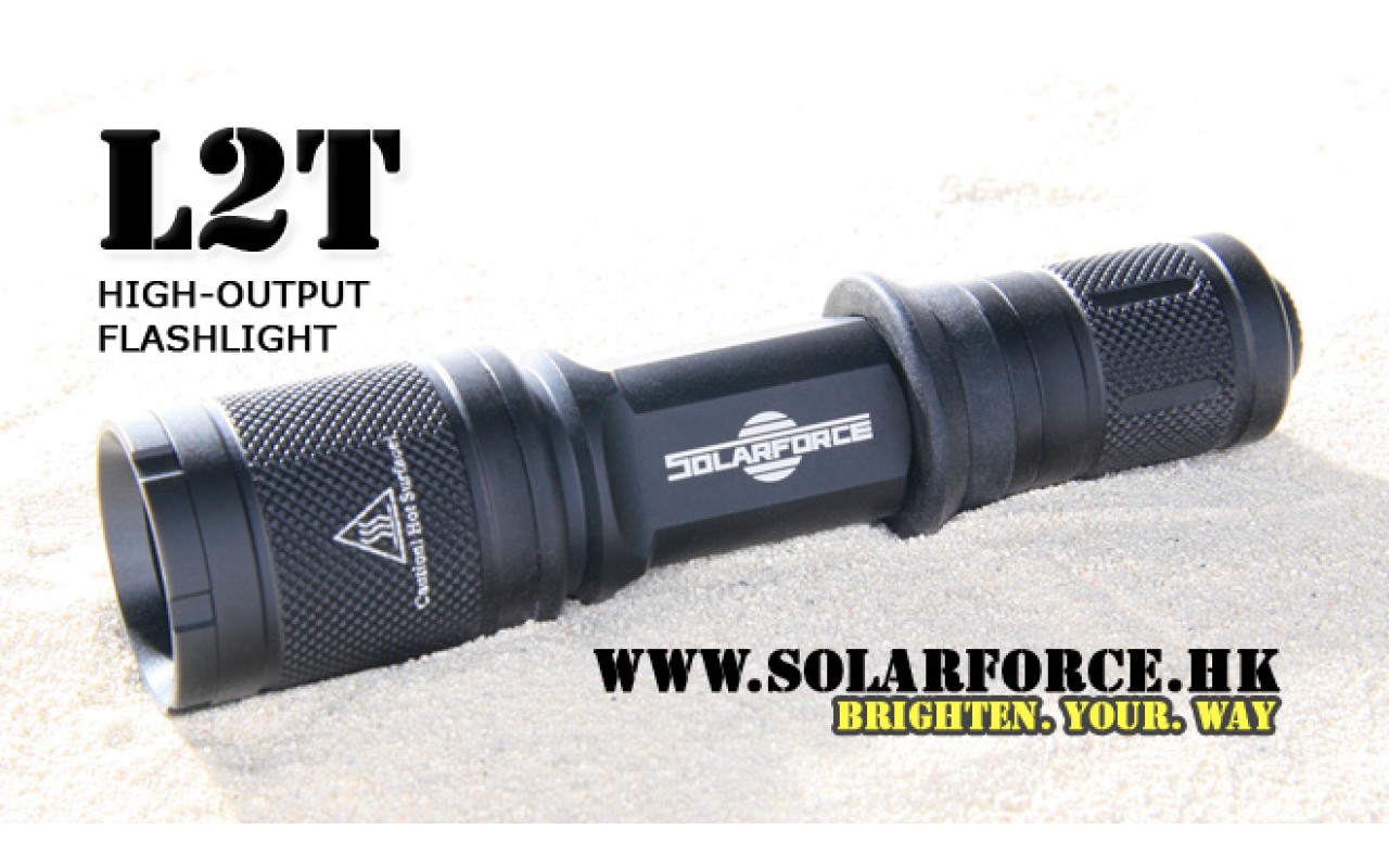 Solarforce L2T - DIY LED Flashlight Body (2017) - Lightorati, India