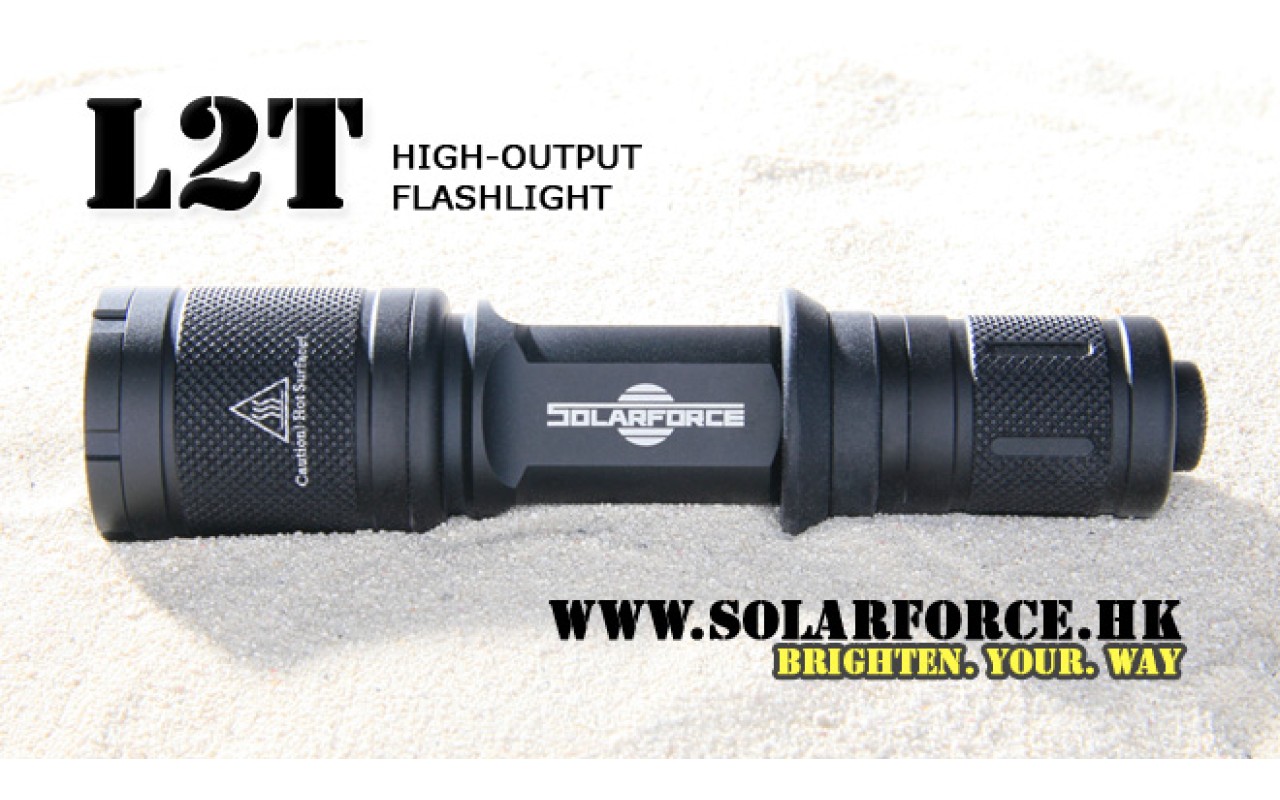 Solarforce L2T - DIY LED Flashlight Body (2017) - Lightorati, India