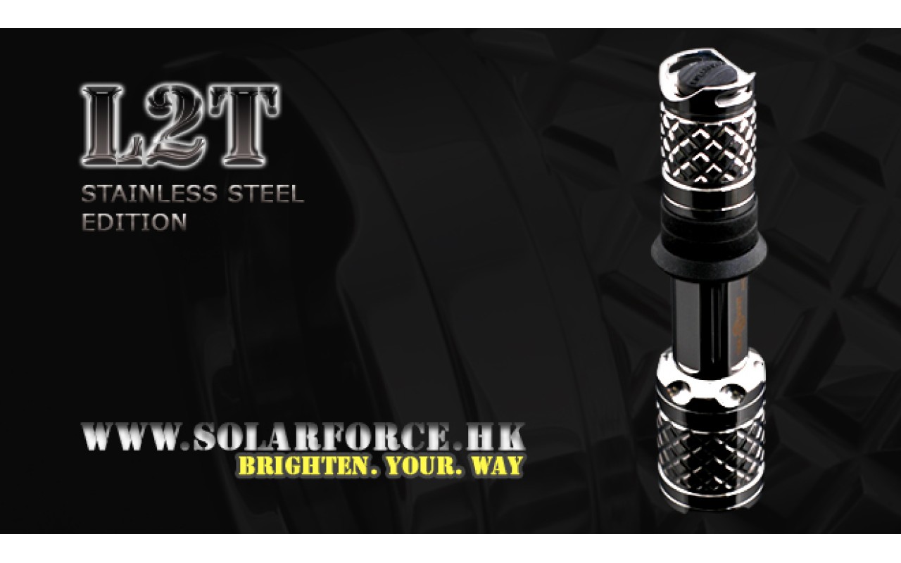 Solarforce L2T Stainless Steel Special Editon - DIY LED Flashlight Body ...