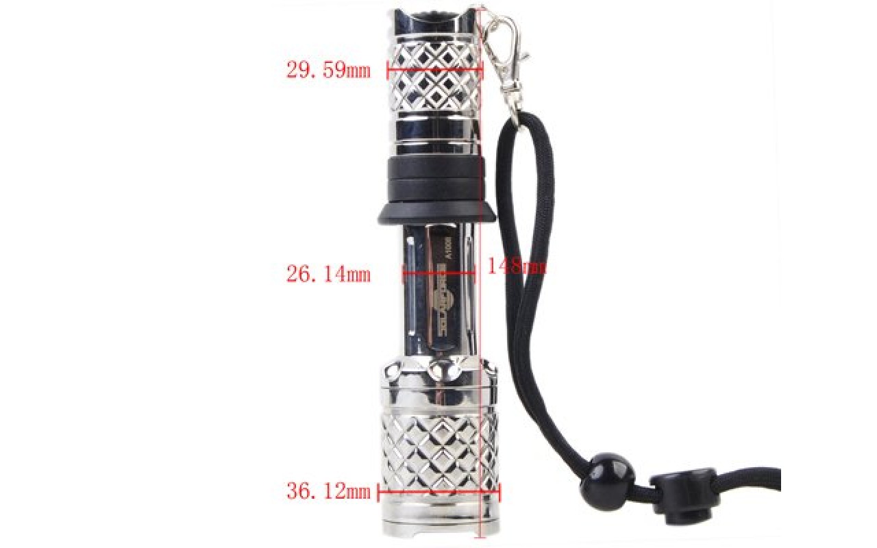 Solarforce L2T Stainless Steel Special Editon - DIY LED Flashlight Body ...