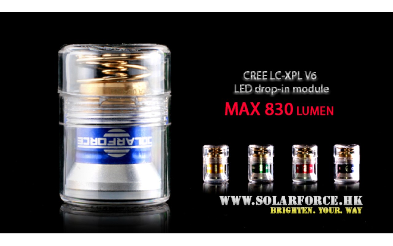 Solarforce CREE LC-XPL(V6) LED Module 830 Lumens (DIY) for Solarforce ...