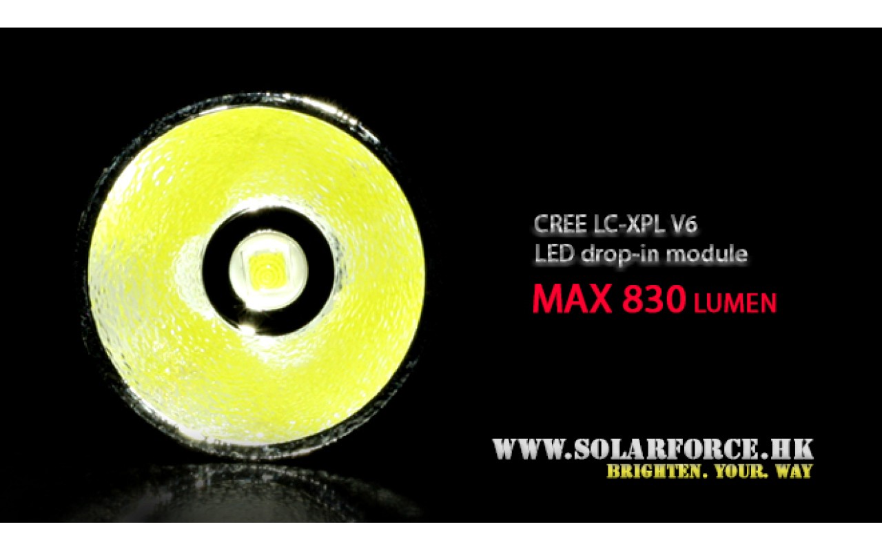 Solarforce CREE LC-XPL(V6) LED Module 830 Lumens (DIY) for Solarforce ...