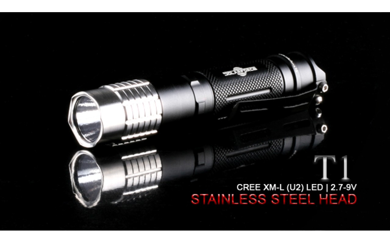Solarforce T1 - XML U2 Flashlight - 505 Lumens - Solarforce lights in India