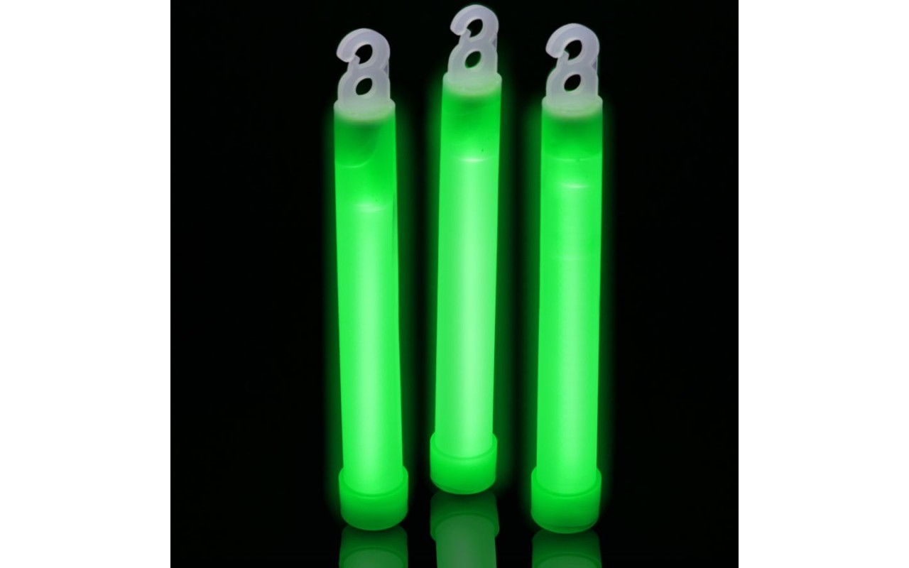 Emergency Safety Light Stick (Green, 6 Inch) - Single Pack