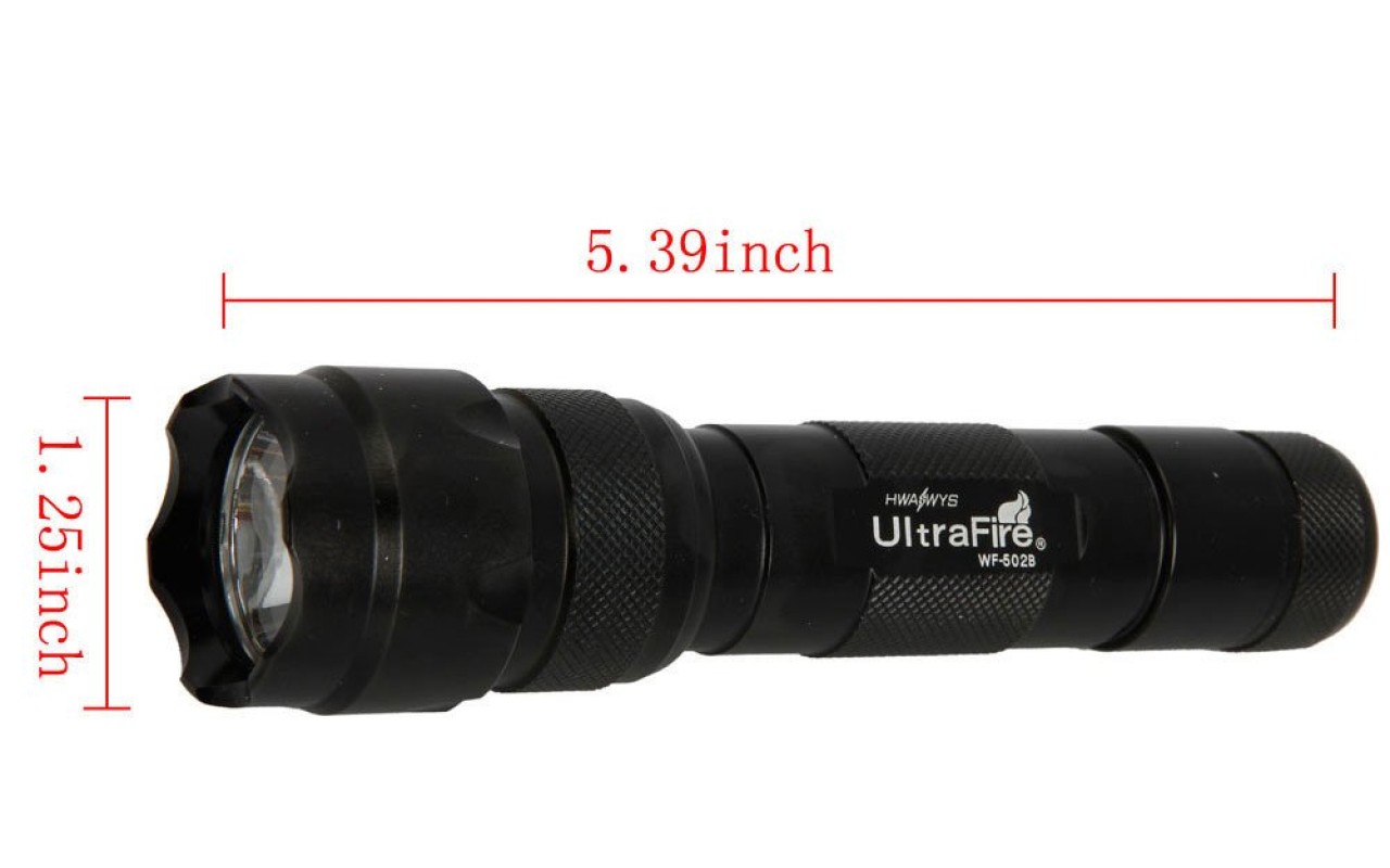 Ultrafire 502B UV Flashlight Set - Buy Ultrafire Ultraviolet Torch ...