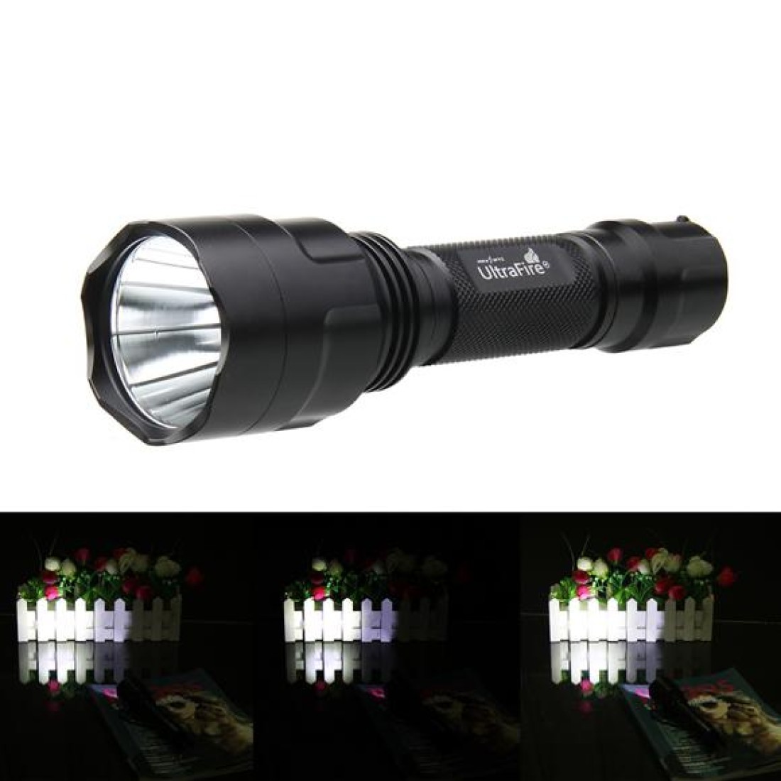 Ultrafire C8 XML T6 Powerful LED Torch Light Combo SET - Buy Ultrafire ...