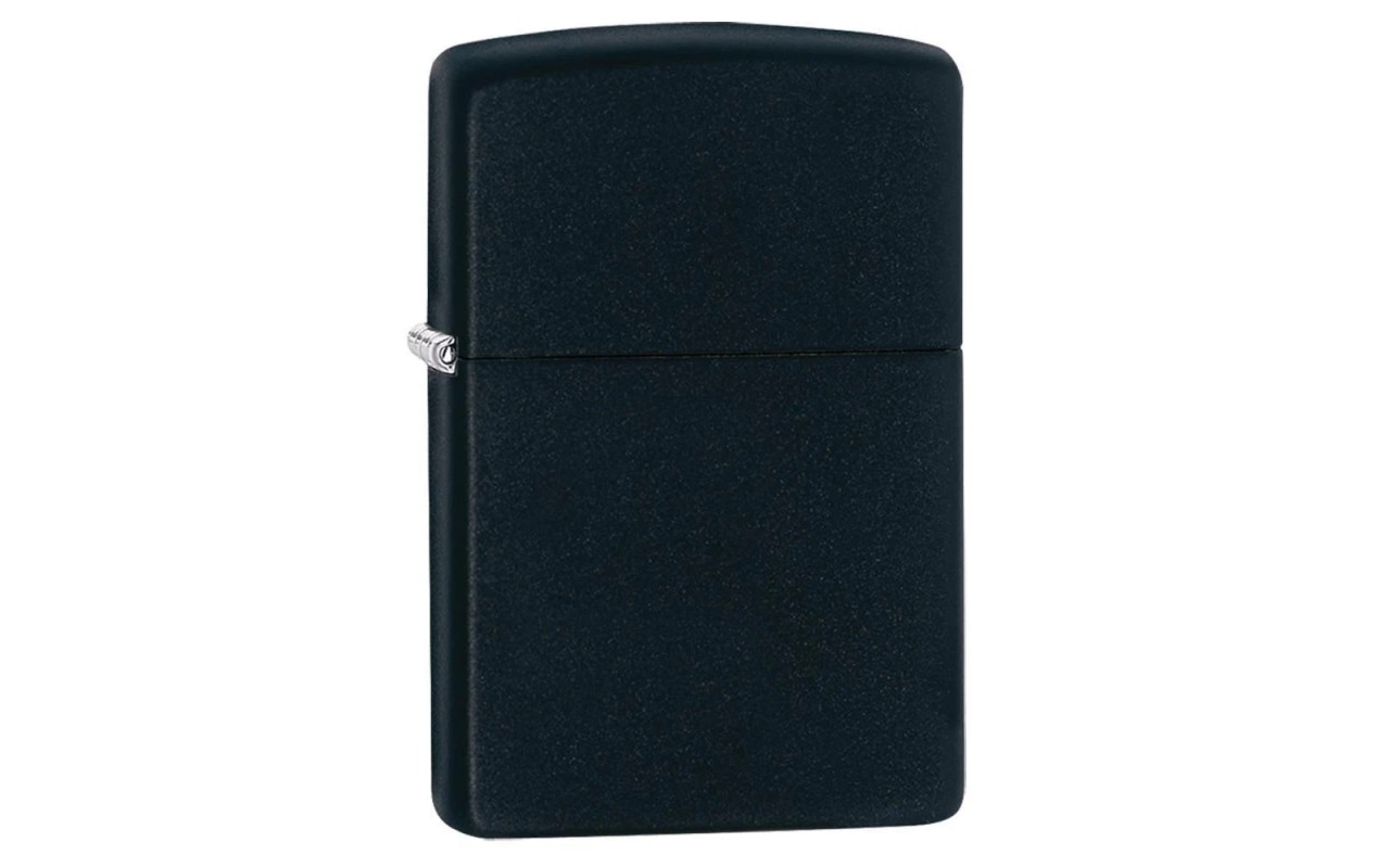 Zippo Classic Black Matte Windproof Pocket Lighter, 218 - Zippo India, Lightorati