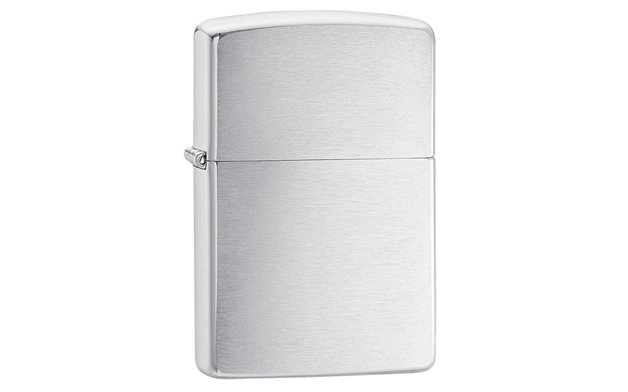 Zippo Classic Brushed Chrome Windproof Pocket Lighter, 200 - Zippo India, Lightorati